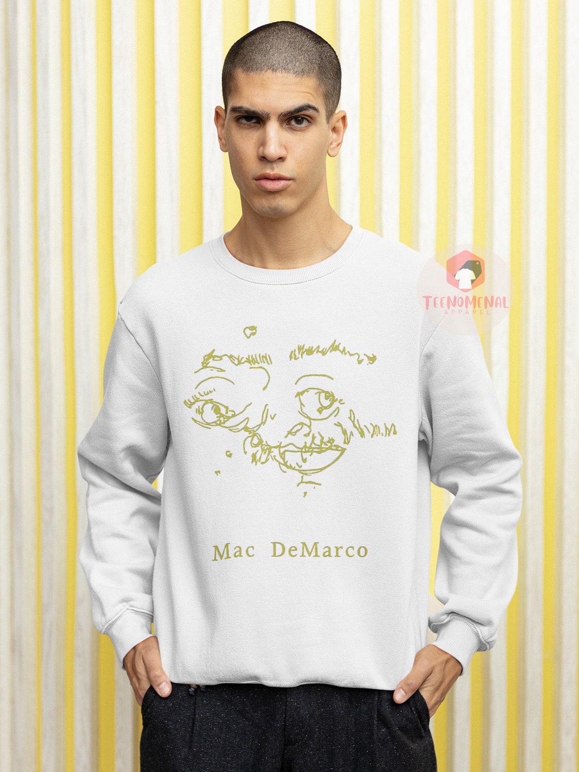 Mac Demarco Unisex Sweatshirt - One Wayne G Album Merch - Indie Pop ...