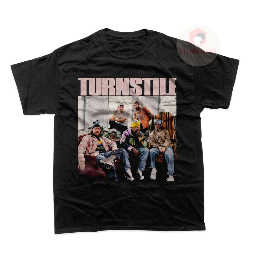 Turnstile Unisex T-shirt - Rock Music Band Graphic Tee - Nonstop ...