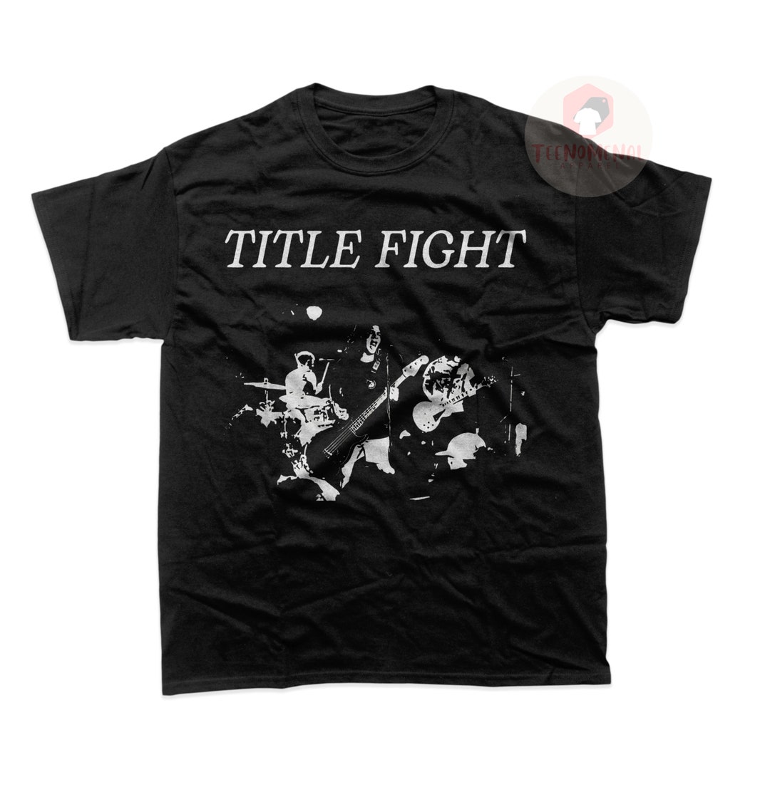 Title Fight Unisex T-shirt - Rock Music Band Graphic Tee - Printed ...