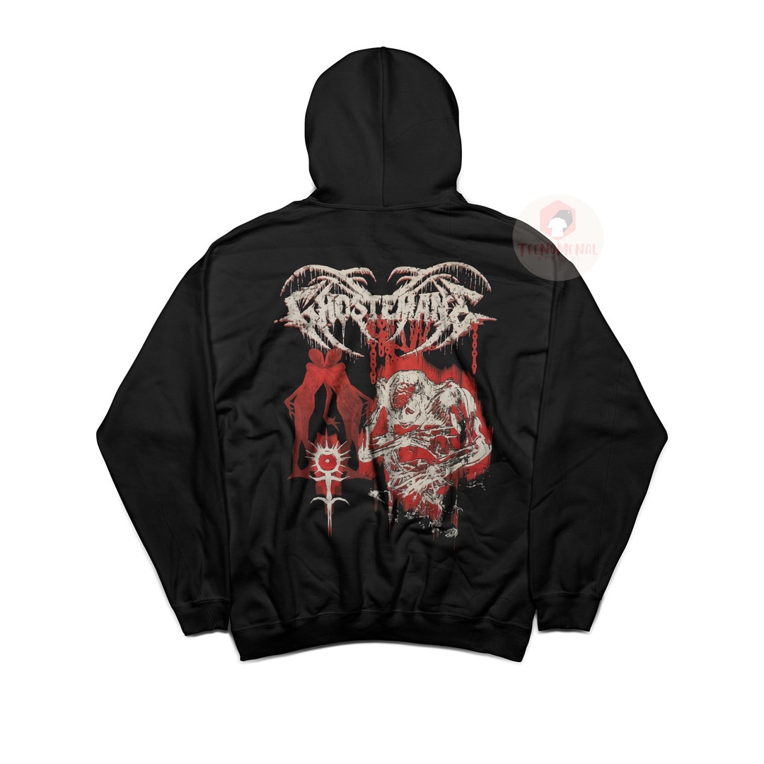 Ghostemane Unisex Hoodie - Rap Music Merch - Anti-icon Album Sweatshirt ...