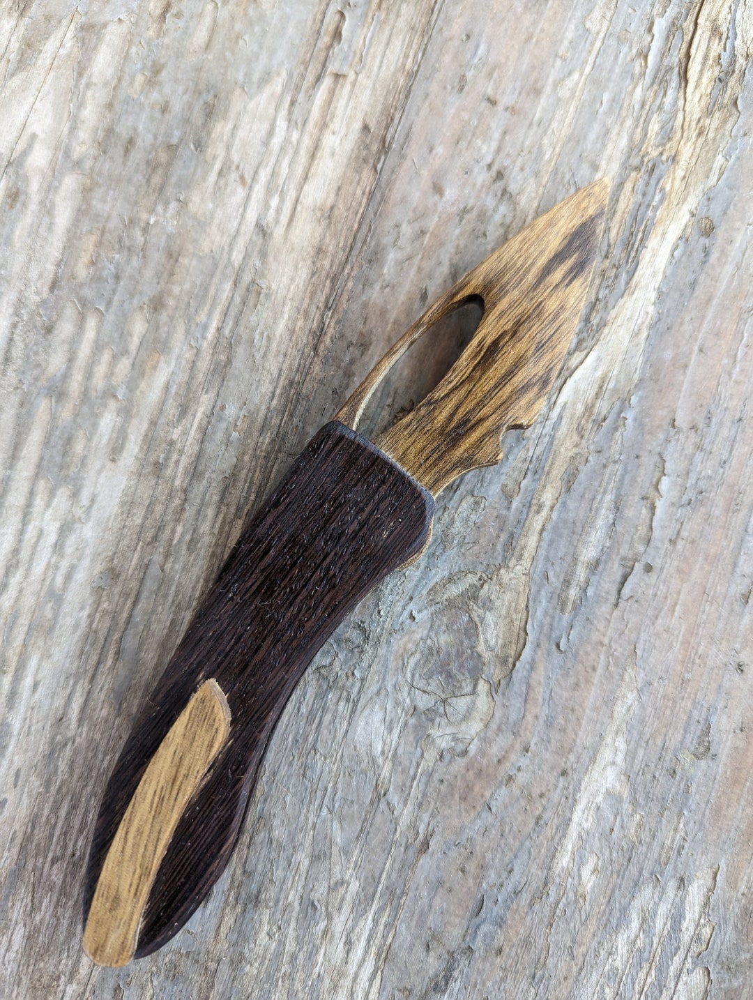 Wooden Toy Folding Pocket Knife Wooden Fidget Knife Wood Trainer Knife ...