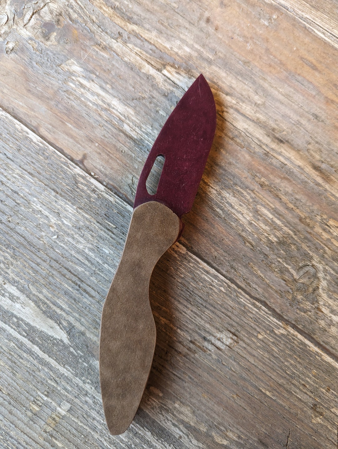 Richlite Toy Folding Pocket Knife; Fidget Knife; Trainer Knife; Toy ...