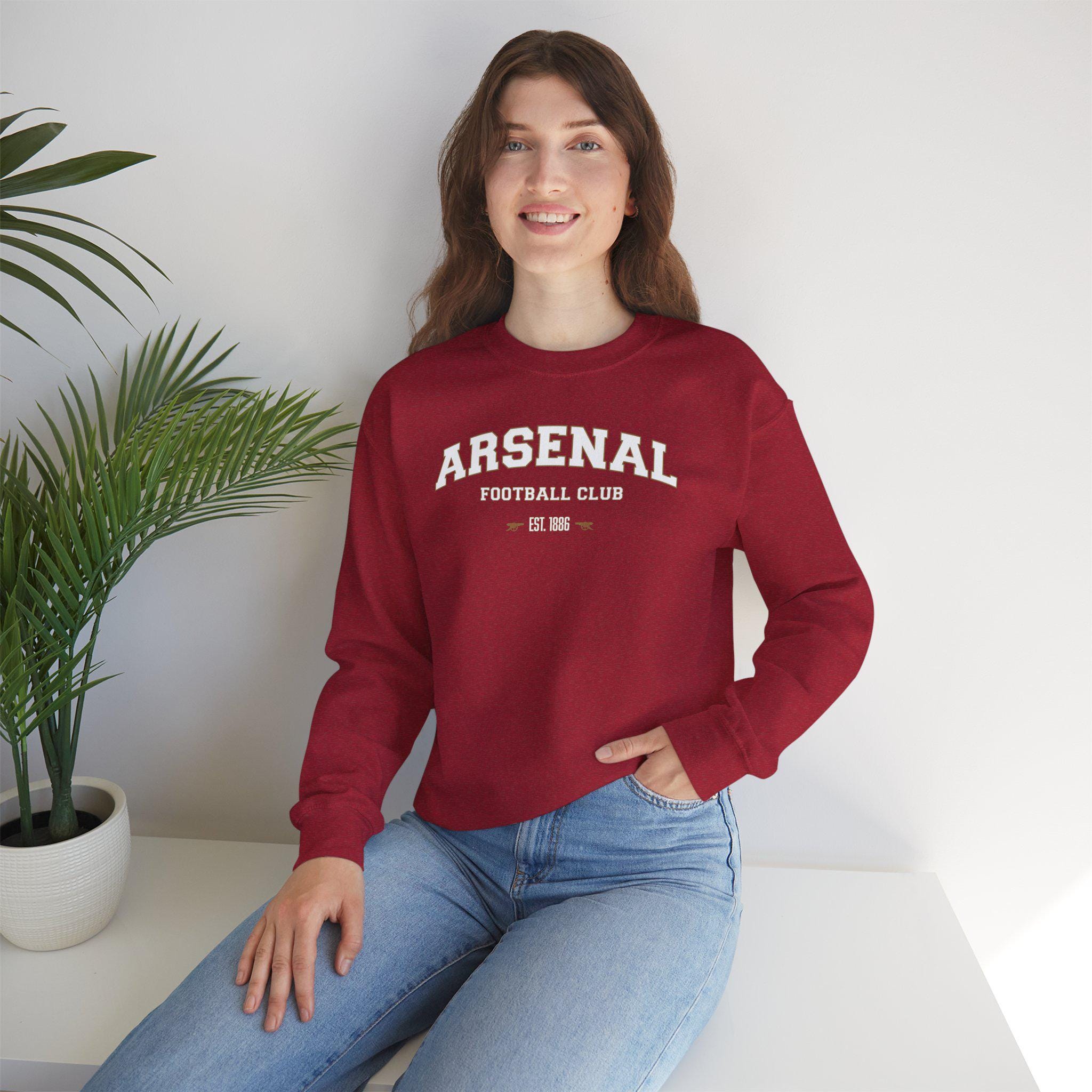 Arsenal Sweatshirt College Style - Etsy