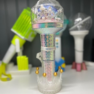 KPOP Lightstick Holder 3D Printed Seventeen Carat Bong Crown Stand - Etsy