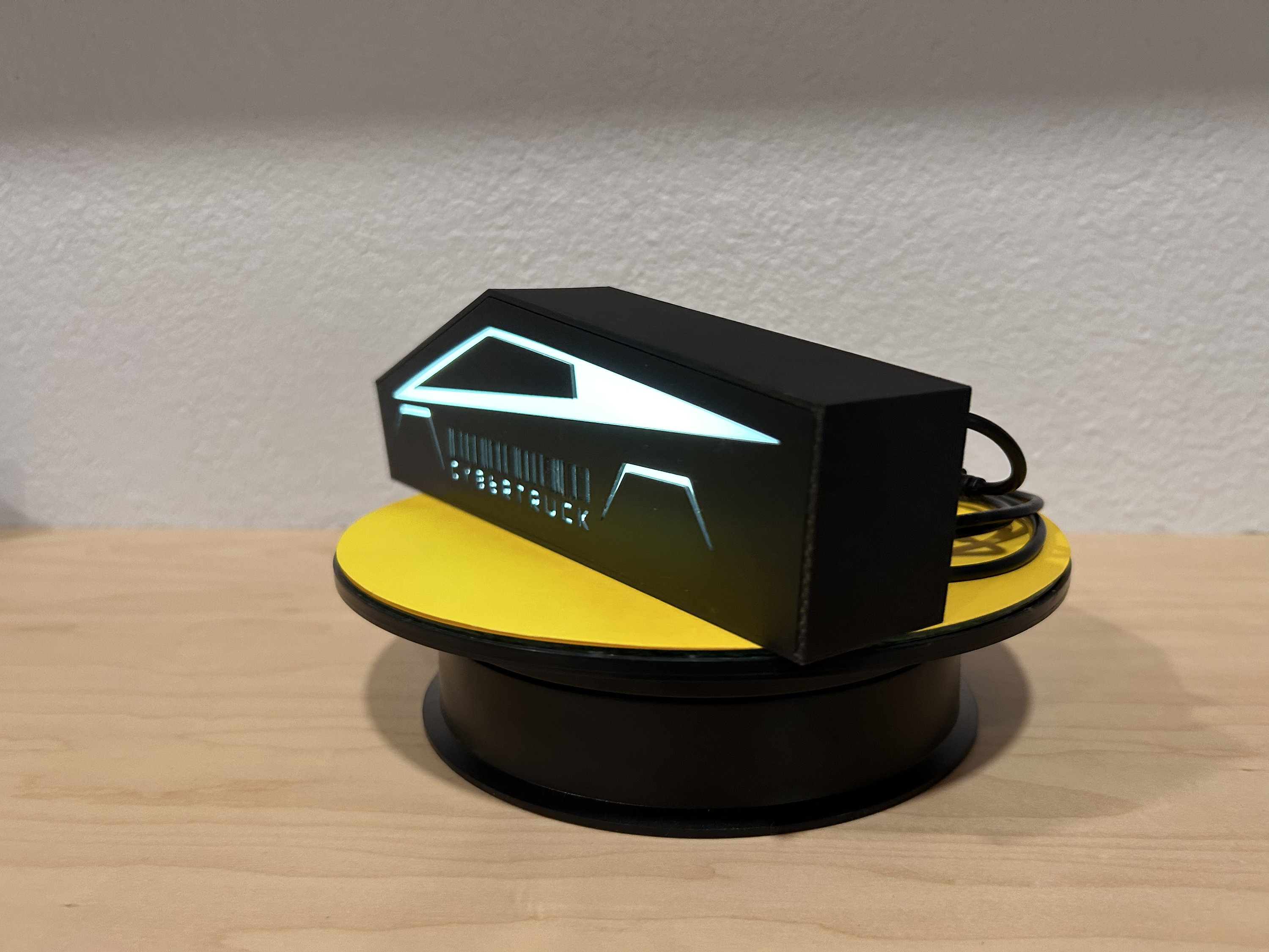 Tesla Cybertruck USB Light Box - Etsy