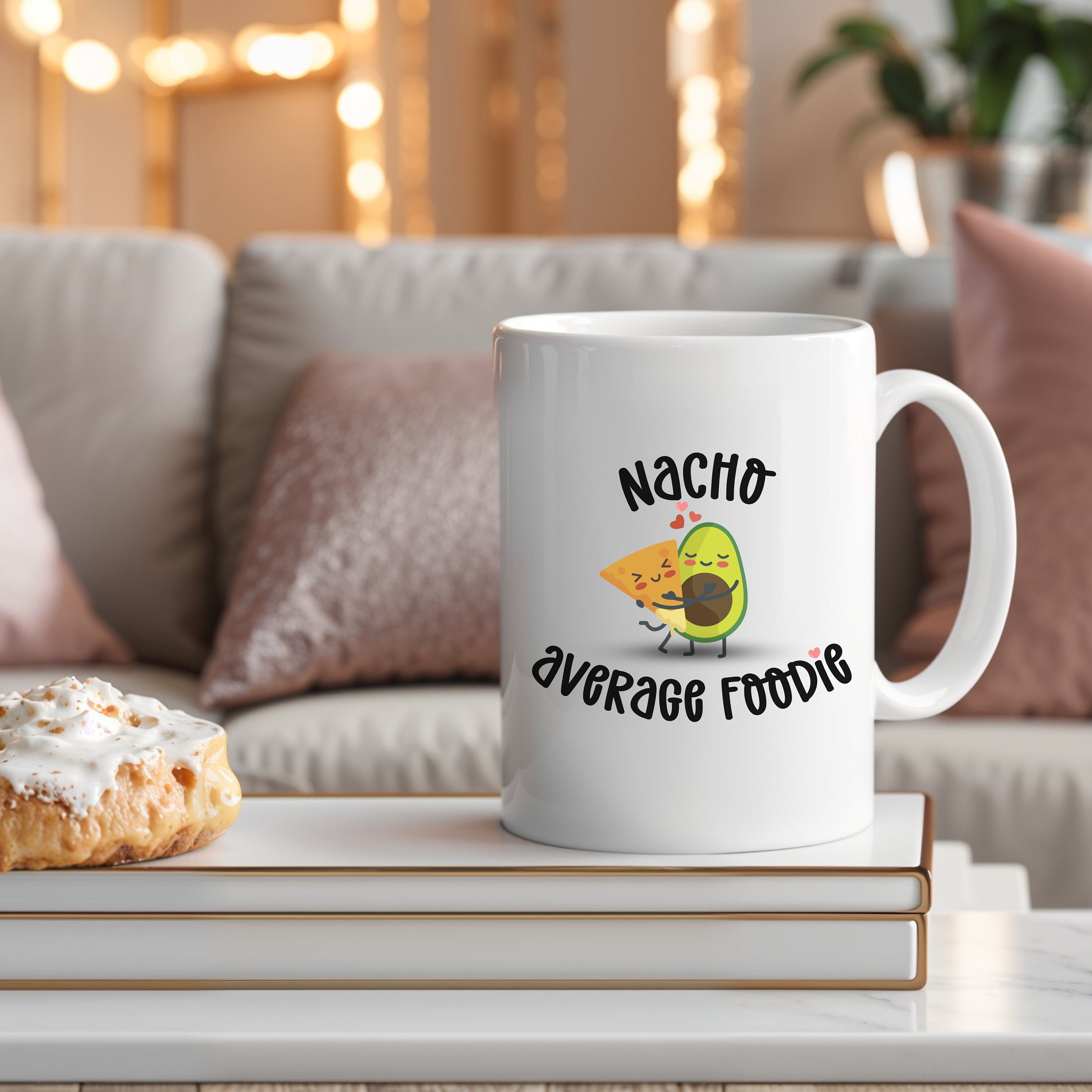 Nacho Average Foodie Mug, Mother's Day Gift, Coffee Gift, Mom Mug Gift ...