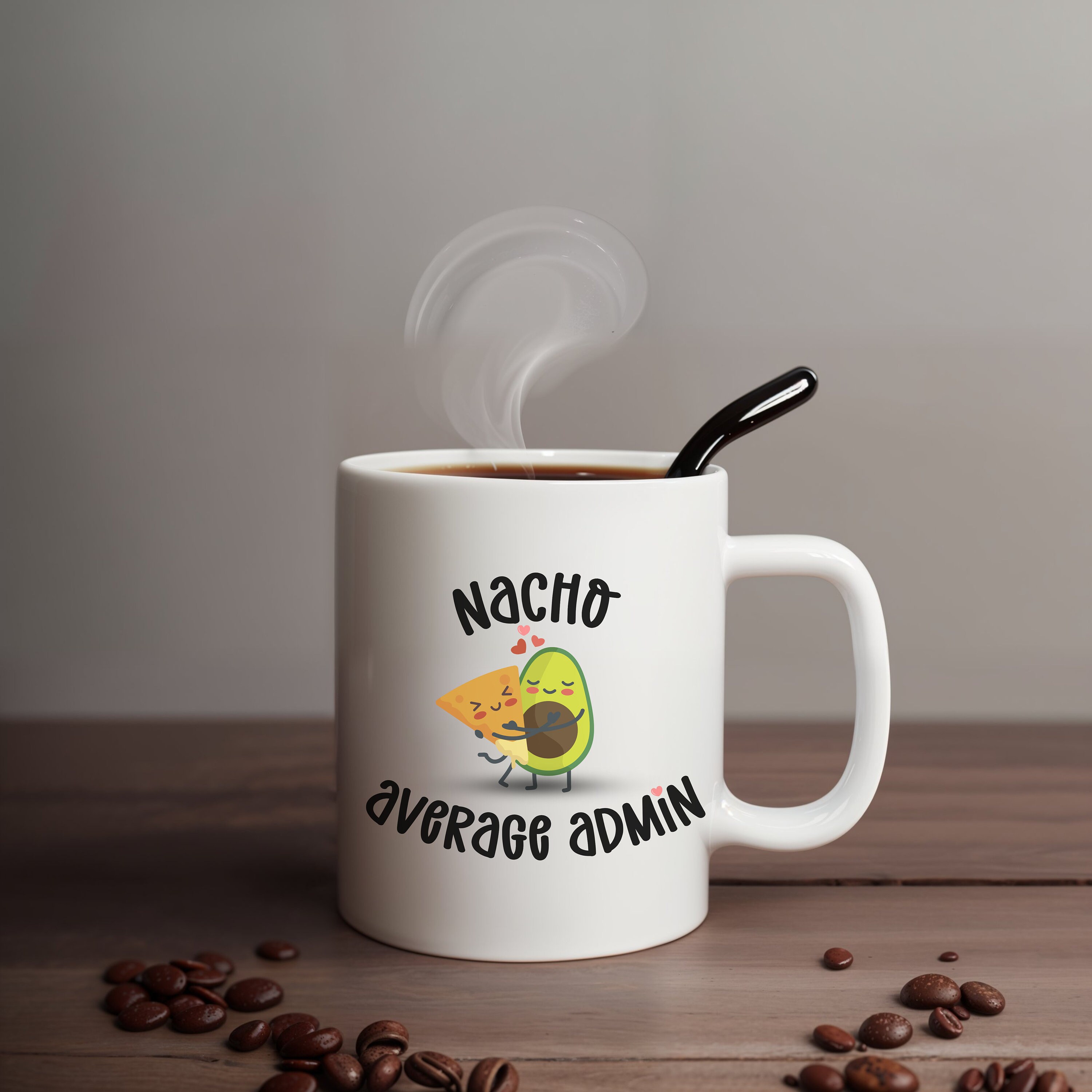 Nacho Average Admin Mug, Administrative Assistant Gift, Admin ...