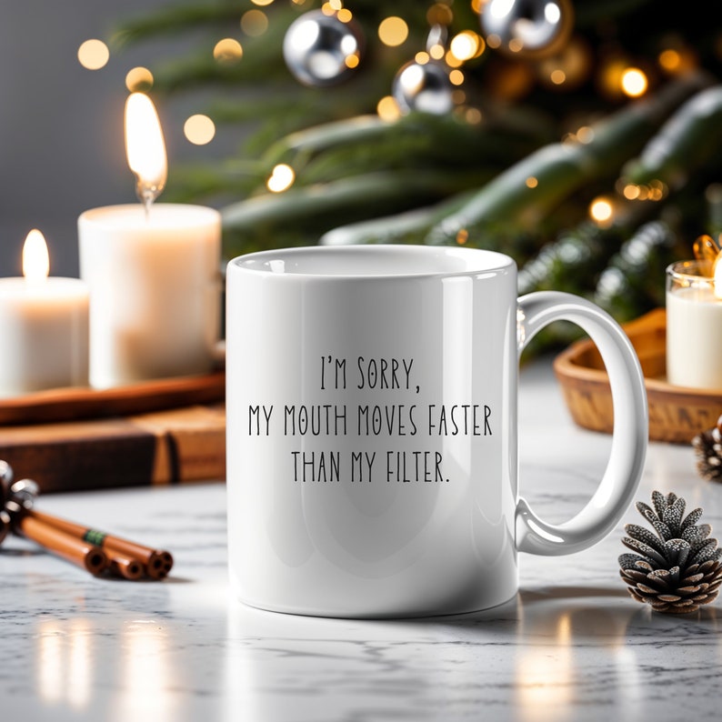 Sarcastic Coffee Mug, Funny Coffee Mug, Quote Coffee Mug, Sarcasm Mug ...