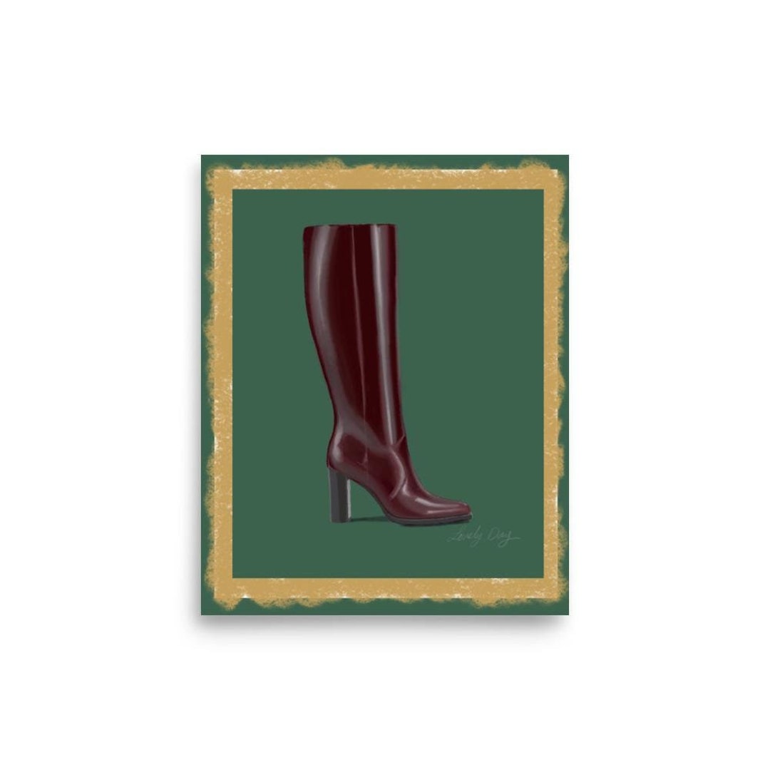 Vince Camuto Le Cheya Boot (fashion Illustration Print) - Etsy