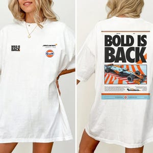 Comfort Colors Vintage F1 Mclaren Gulf Livery Unisex T-shirt - Etsy UK