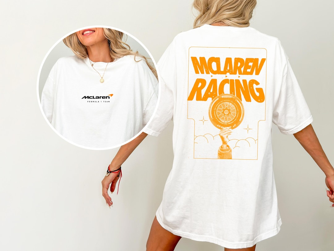 Comfort Colors Mclaren Racing 'tire Trophy' Vintage Style Unisex T ...