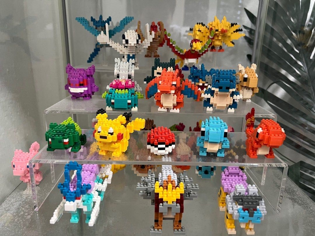 Pokemon Nanoblocks Series Mini Micro Building Blocks Educational Toy ...