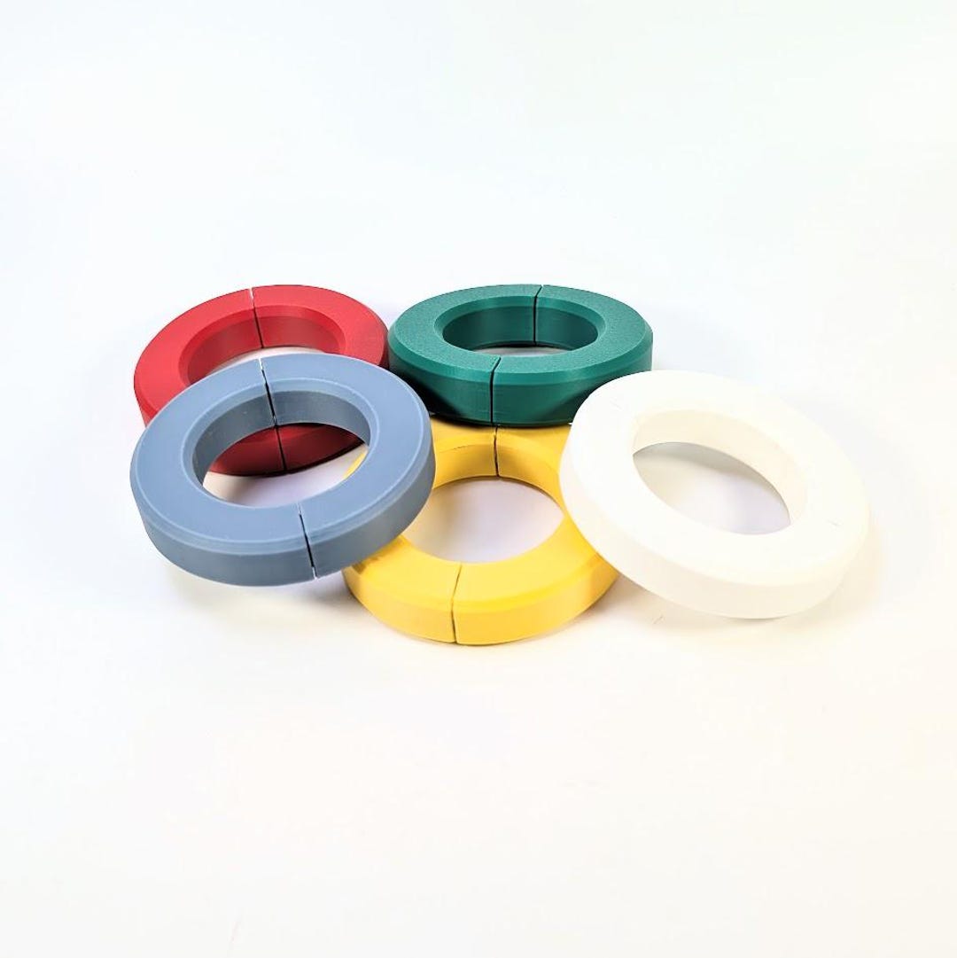 Magnetic Closet Dividers : 5 X Color-coded Clothing Organizers for ...