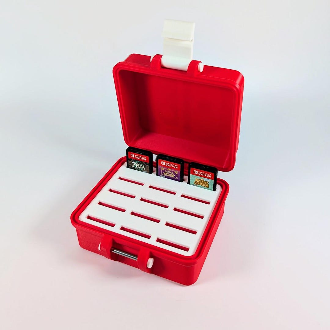 Nintendo Switch Cartridge Holder | Holds 15 Games | Multiple Colors ...