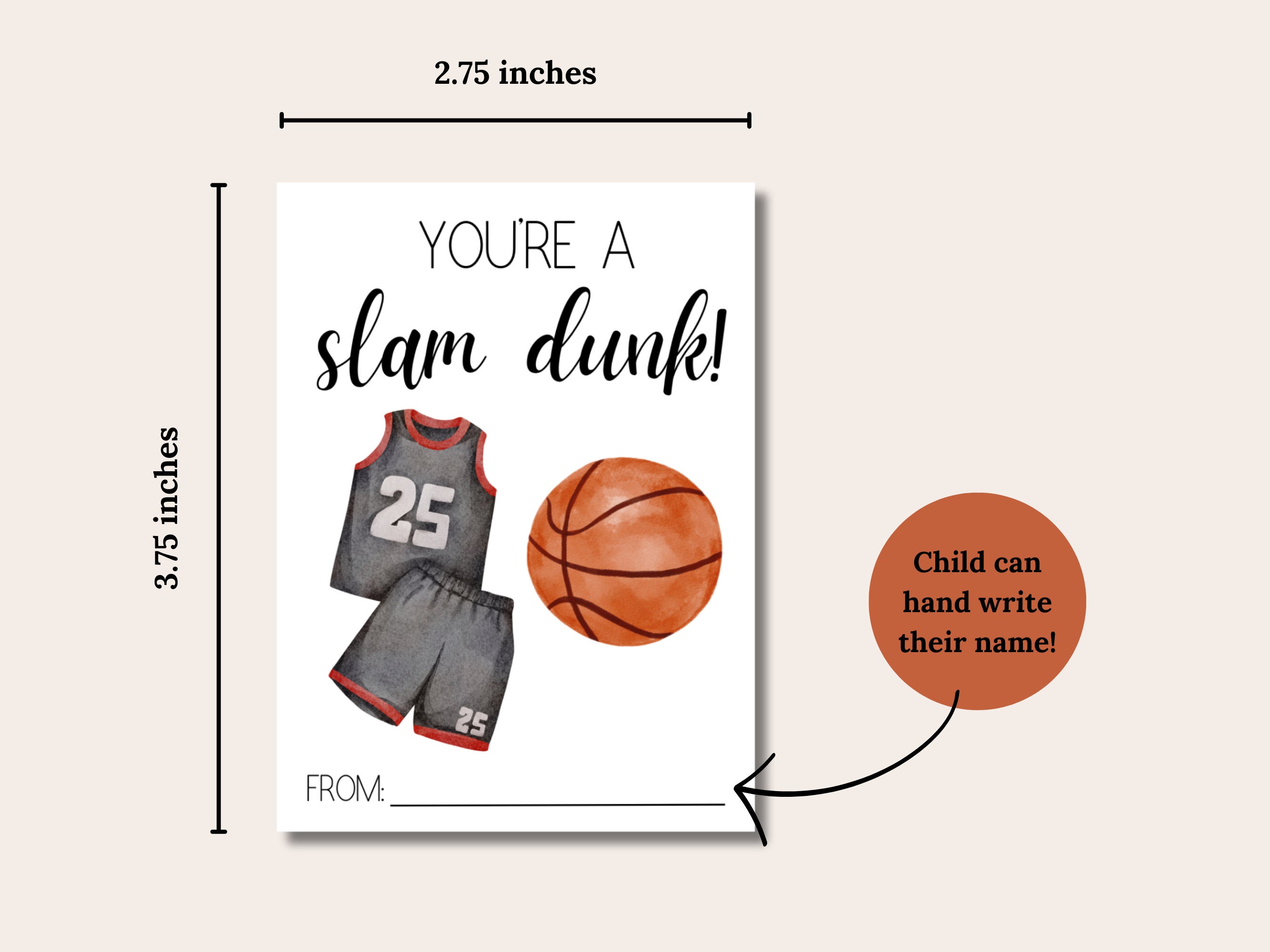 Printable Valentine's Day Cards for Kids Sports Valentine School ...