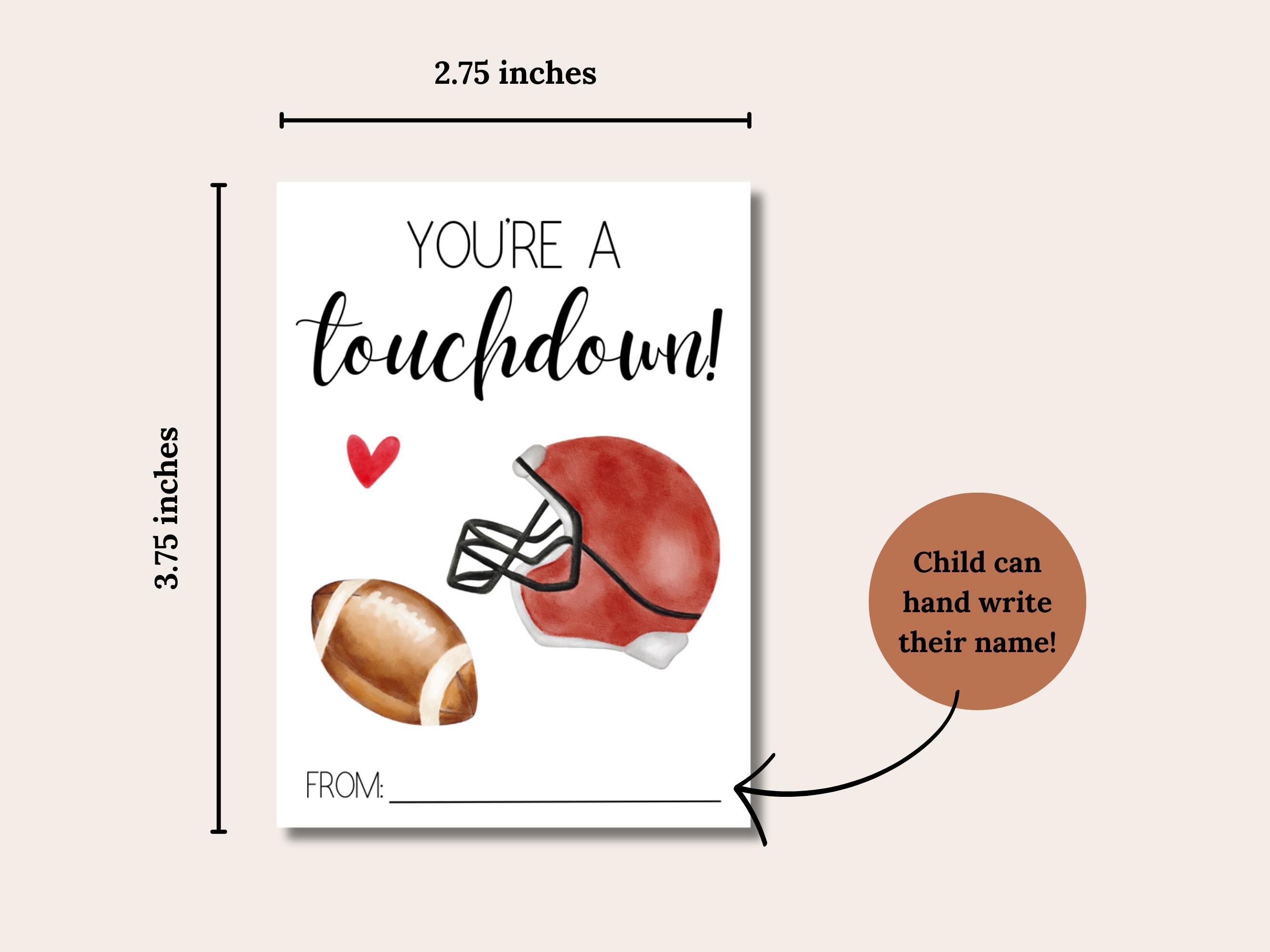 Printable Valentine's Day Cards for Kids | Sports Valentine | School ...