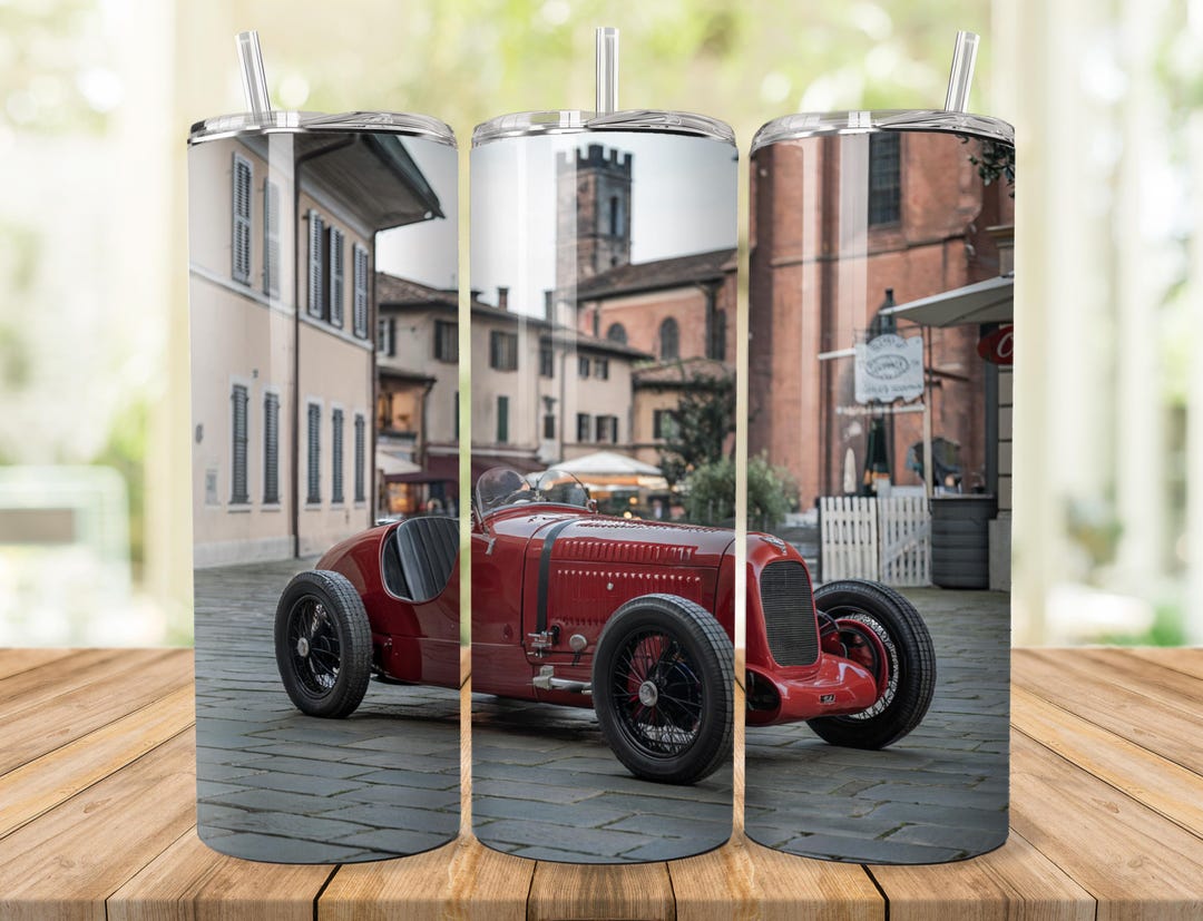 Classic Racing Car Sublimation Designs for for 20 Oz Skinny/straight ...