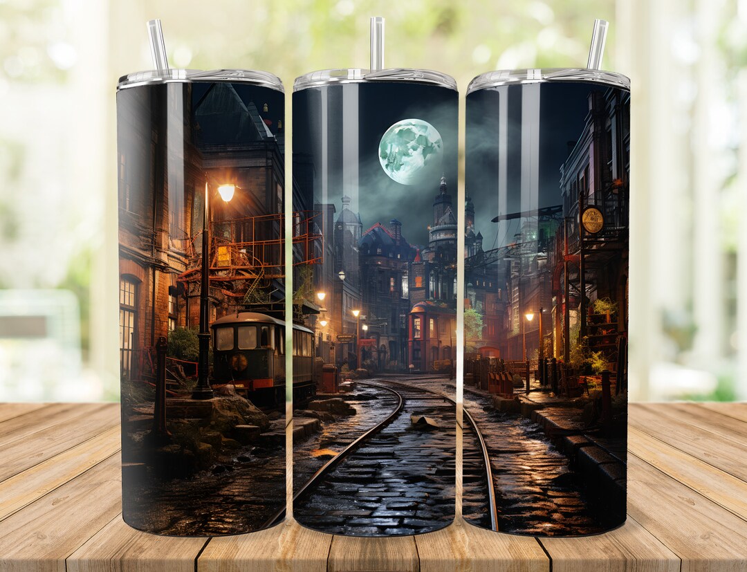 British Industrial Urban Tumbler Sublimation Designs for for 20 Oz ...