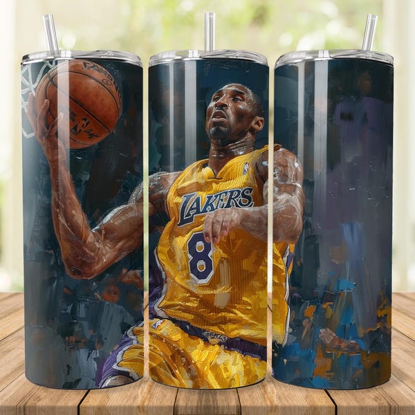 Kobe Bryant Tumbler - Etsy