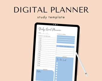 Printable Study Plan Digital Download Study Planner - Etsy