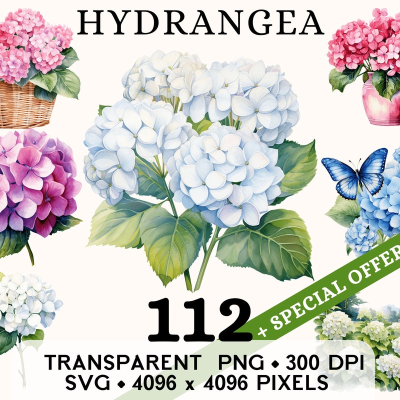 Pink Blue Plant Sticker - Etsy