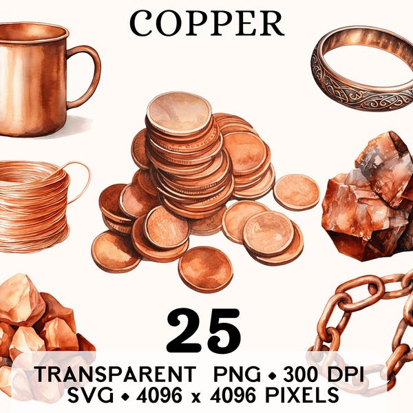 Copper Stickers - Etsy