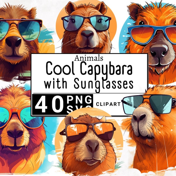 Capybara Printable Stickers - Etsy