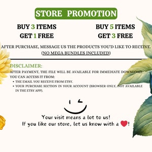 Flower Clipart Bundle, Cute Spring Flower Watercolor Clip Art, Floral ...