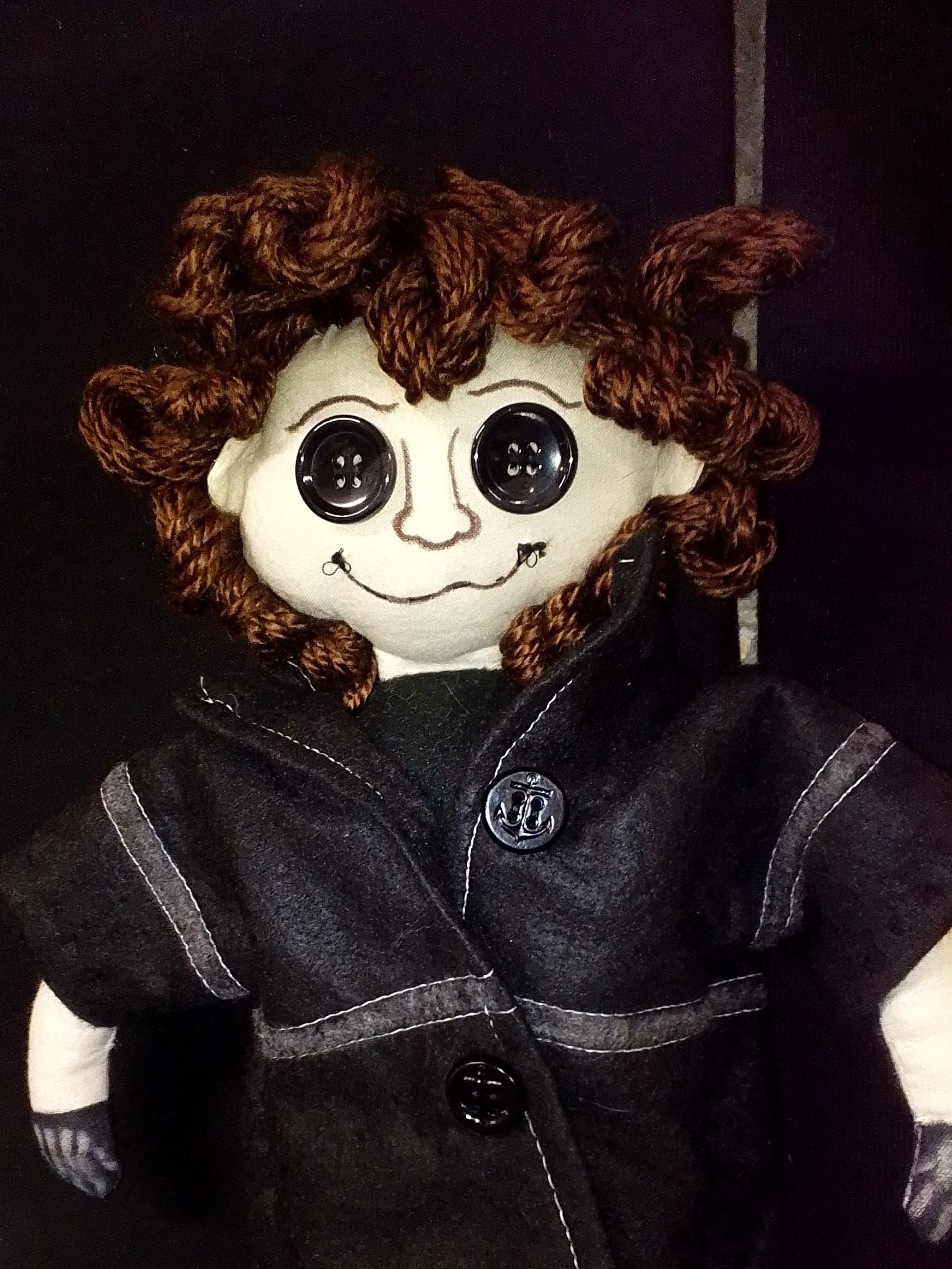 Coraline and Wybie Doll - Etsy