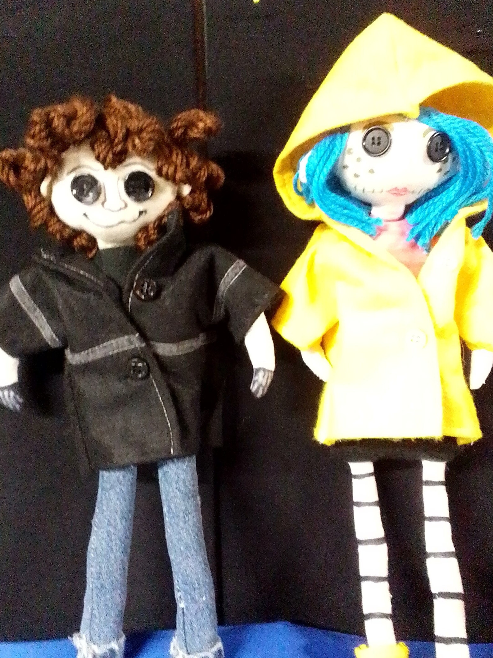 Coraline and Wybie Doll - Etsy