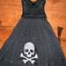 Wednesday Addams Inspired Skull Kitchen Towel - Etsy