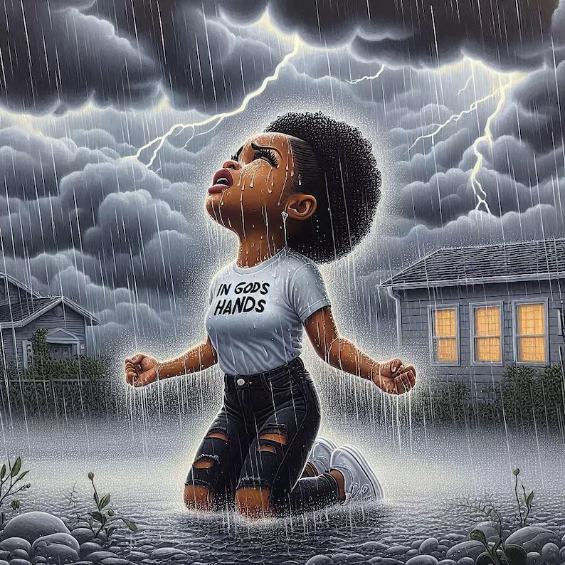 Surrender in the Storm - Etsy