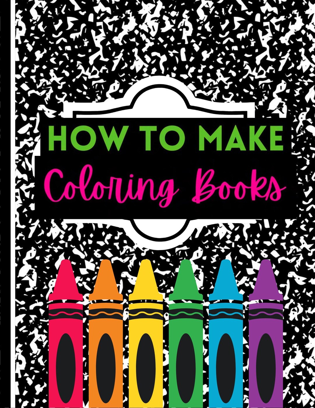 How to Make Coloring Books - Etsy