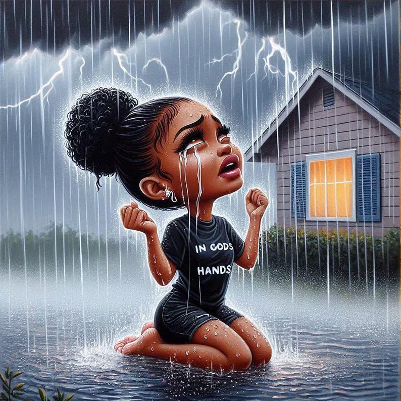 Surrender in the Storm - Etsy
