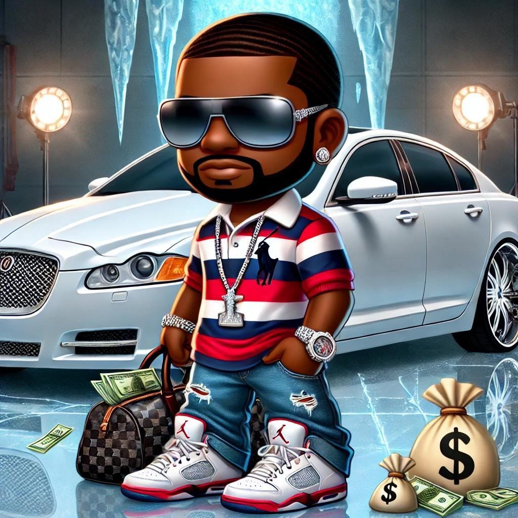 Chibi Swag King - Etsy