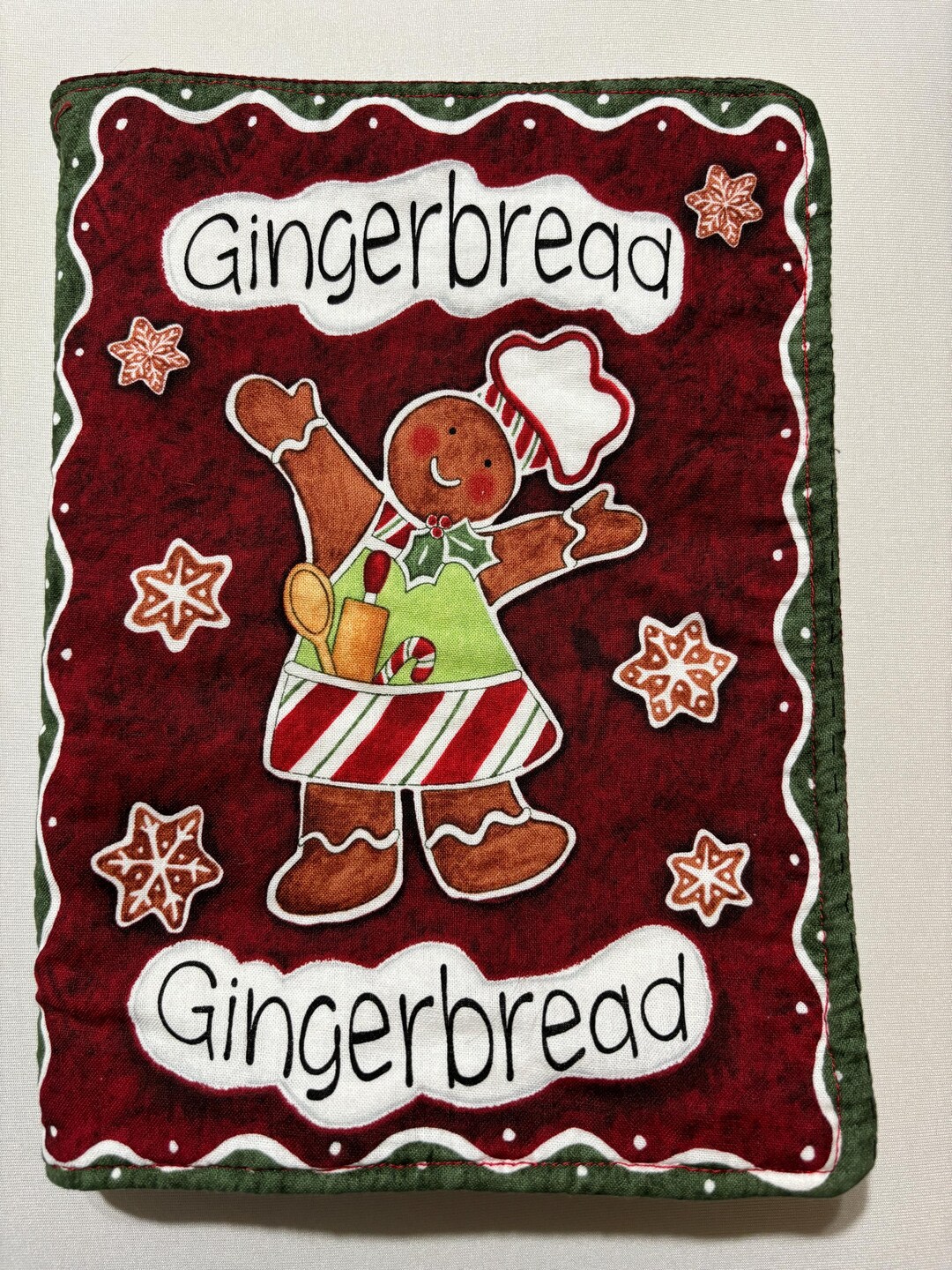 Christmas 'gingerbread, Gingerbread' Cloth Book - Etsy