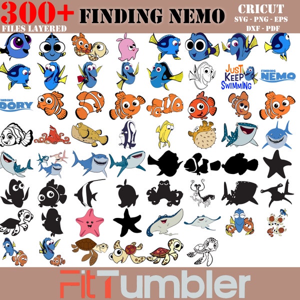 Nemo Svg - Etsy