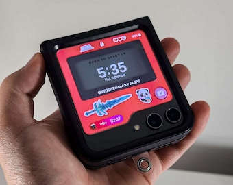 Samsung Galaxy Z Flip Cover Screen Wallpaper Cute Sticker - Etsy