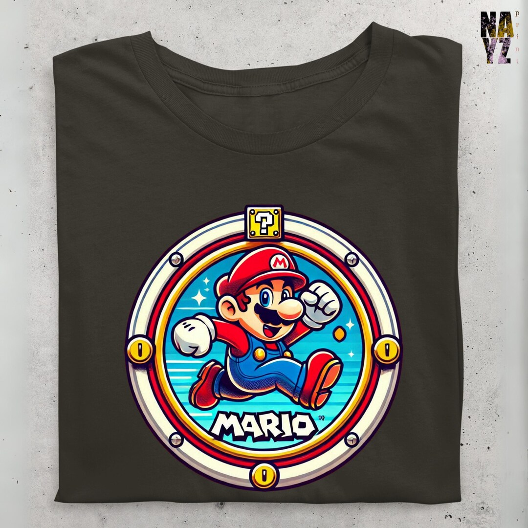 Super Mario Shirt, Super Mario Family Shirt, Super Mario Character ...