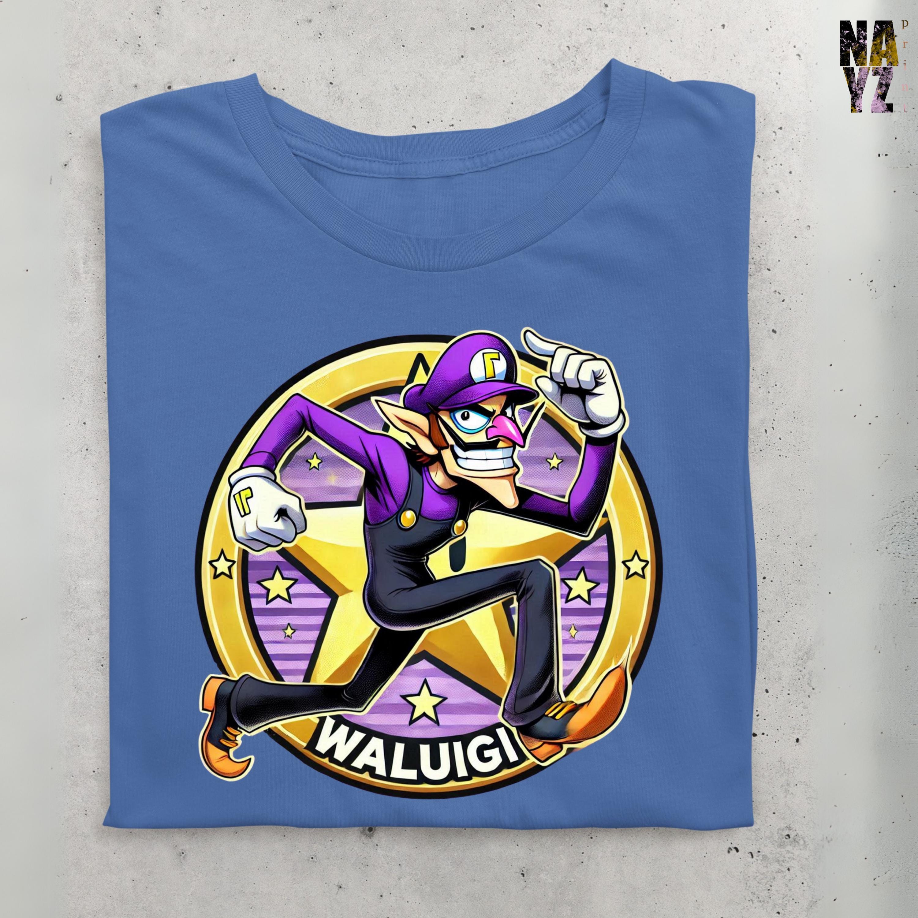 Waluigi Mario Shirt, Super Mario Family Shirt, Super Mario Character ...