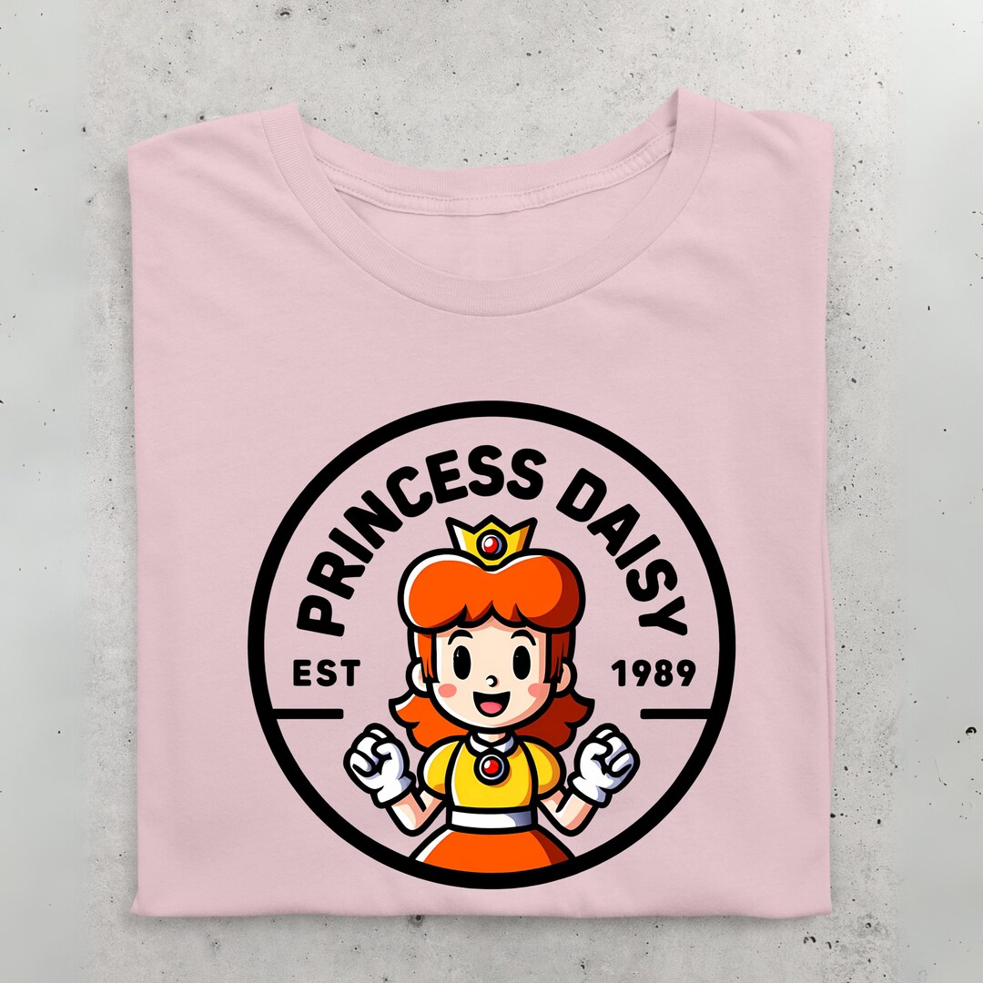 Princess Daısy Shirt, Super Mario Family Shirt, Super Mario Character ...