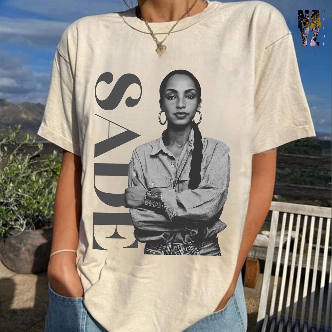 Sade Retro Vintage Shirt, Retro Sade Shirt, Sade Concert Shirt, Sade ...