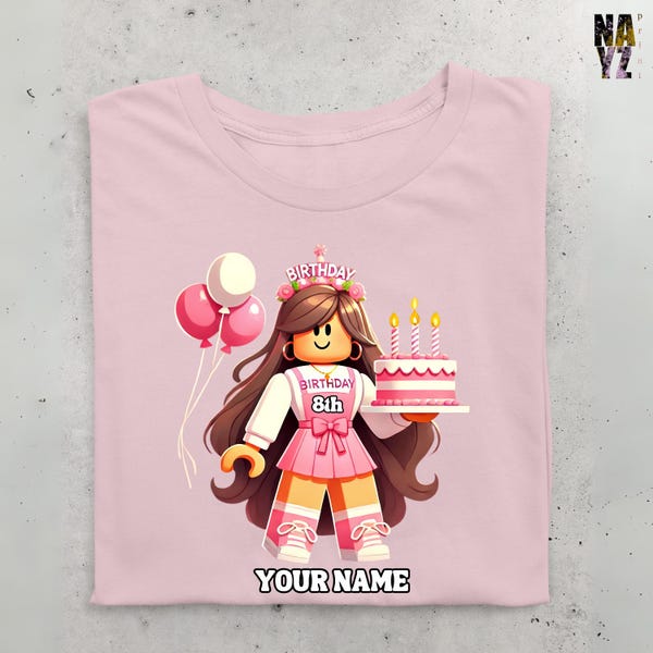 Roblox T Shirts for Girls - Etsy
