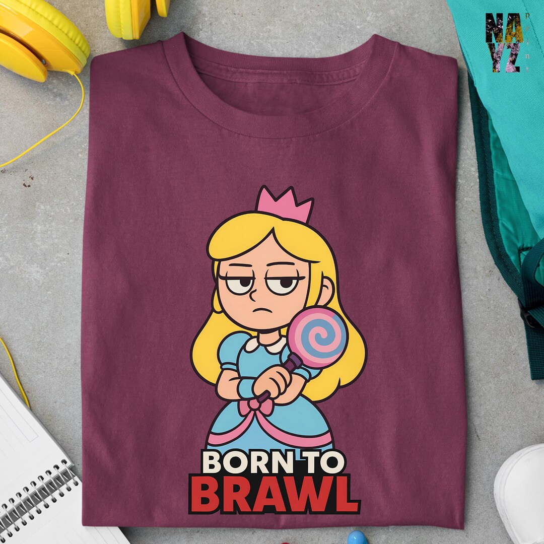 Brawl Stars Mandy Shirt, Brawl Stars Shirt, Born to Brawl Shirt, Brawl ...