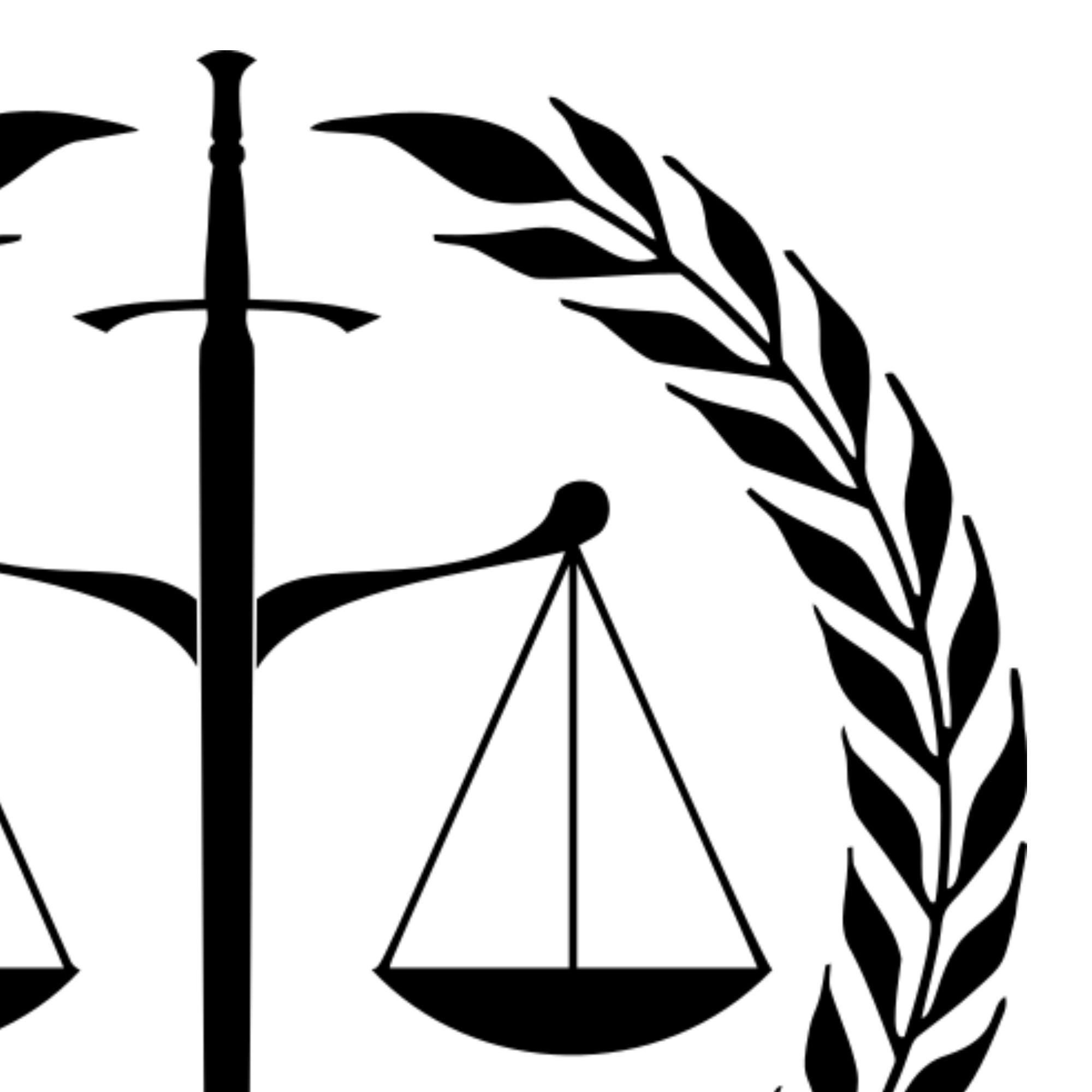Scale of Justice Svg Vector Transparent Symbols of Justice and Law Logo ...