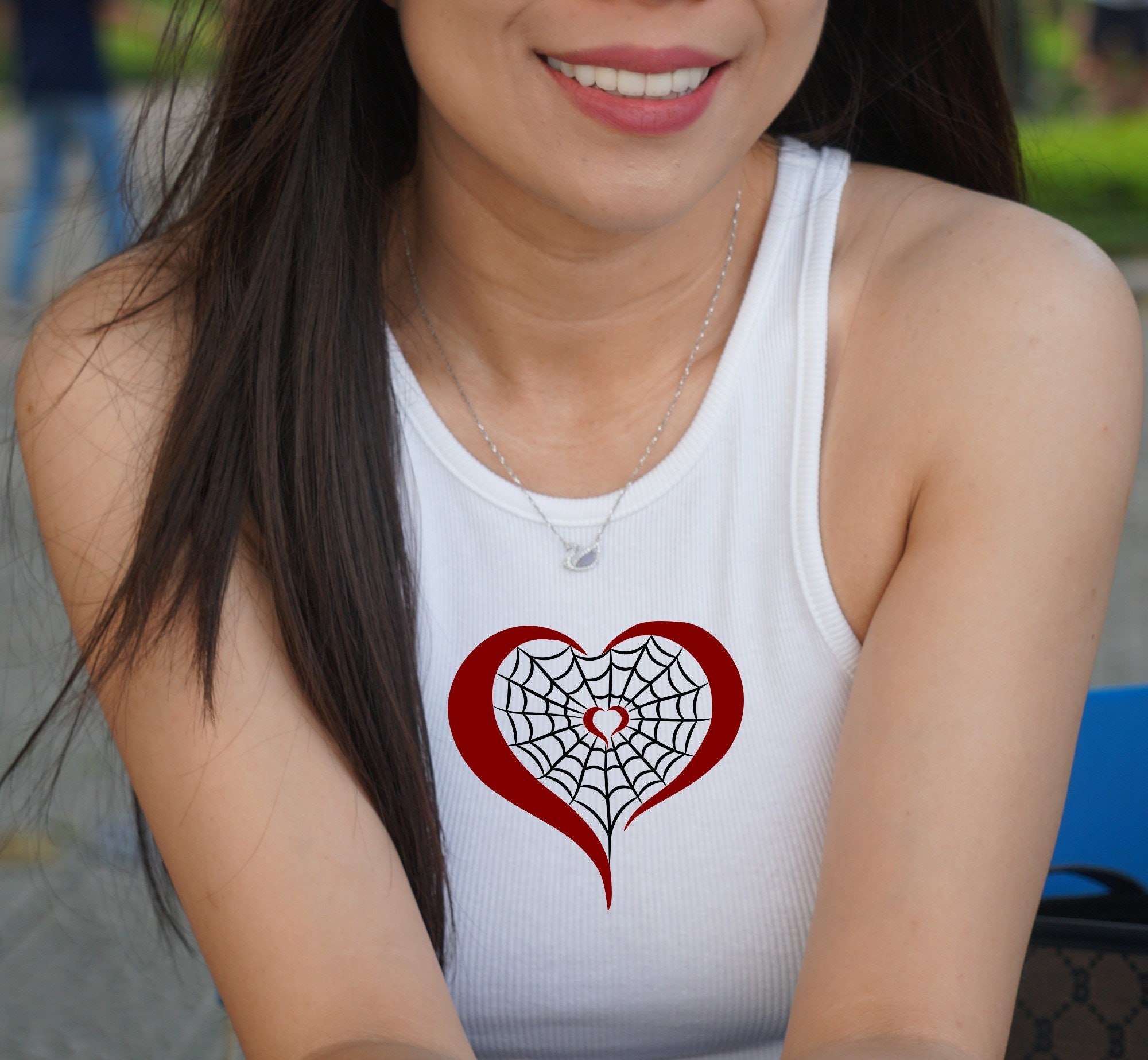 Spider Web Svg.spider Web Heart Svg Png.spiderweb Svg.spider Web Tshirt ...