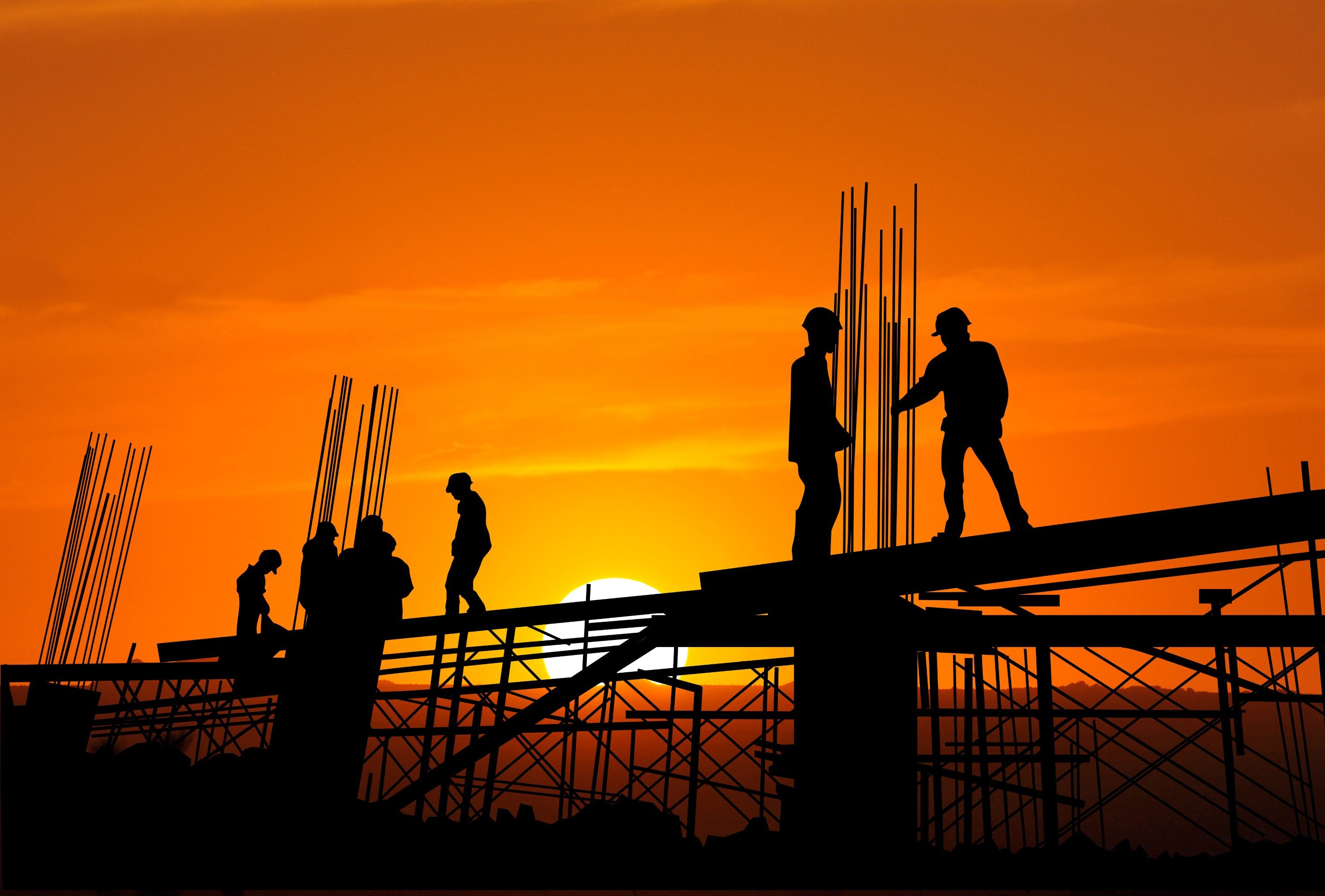 Construction Workers Silhouette Svg Png.work Crew Svg.builder Svg Set ...