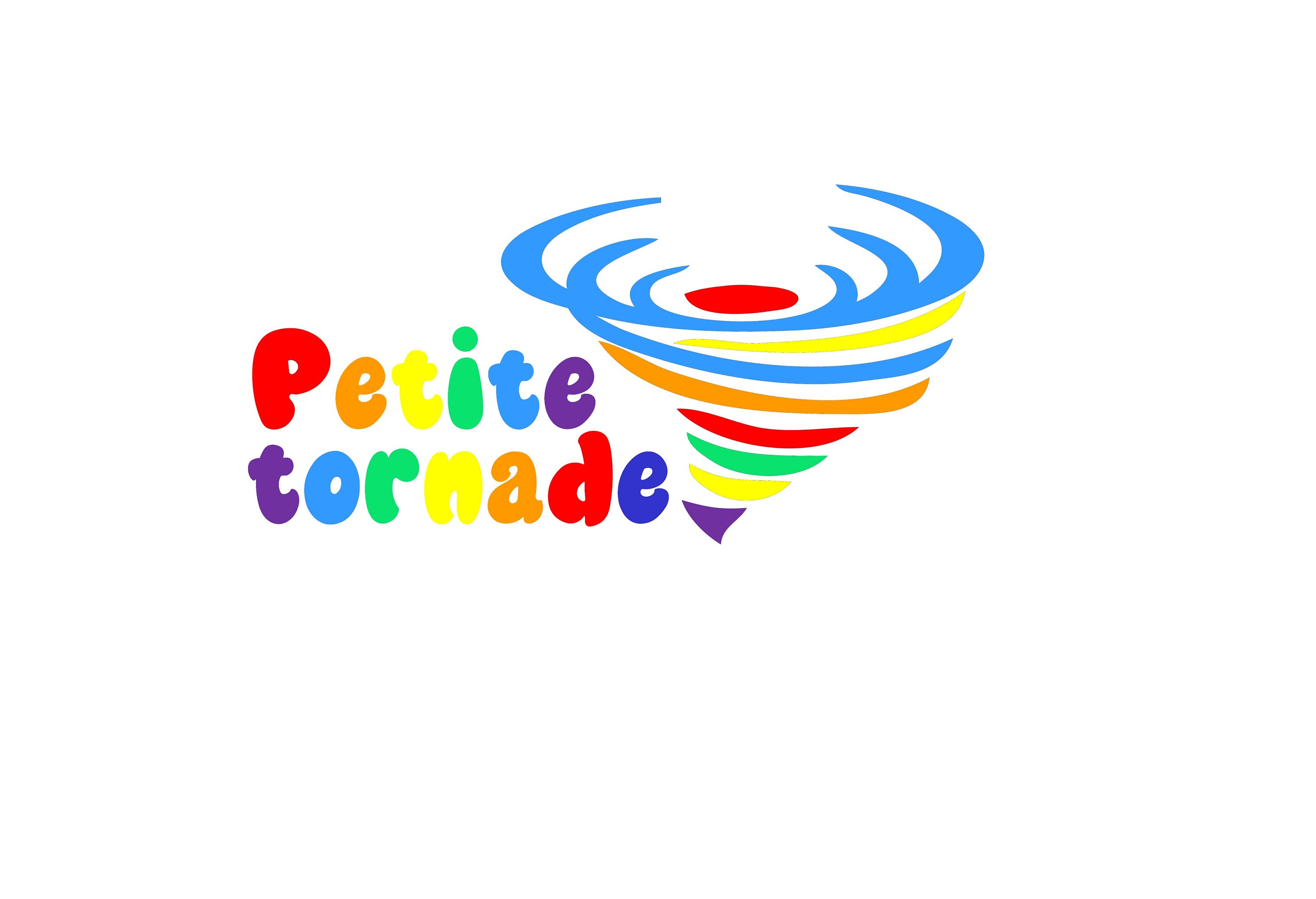 Colorful Tornado Logo