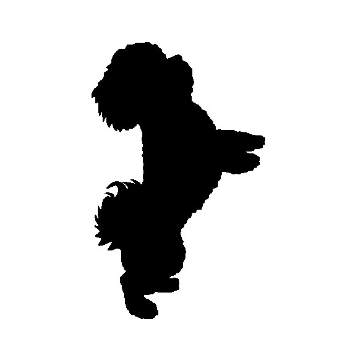 Bichon Frise Silhouette Svg Png.bichon Silhouette Svg.dog Silhouette ...