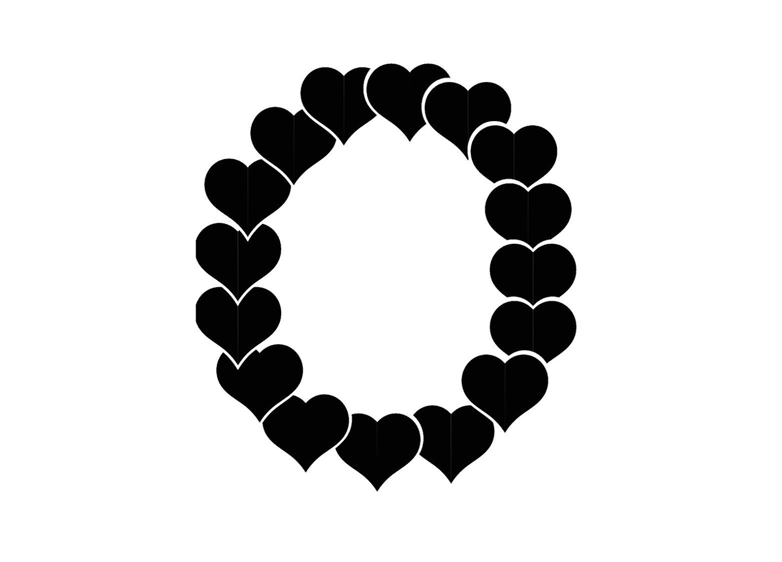 Heart Alphabet Svg Png.heart Letters Svg Png.heart Font Svg Png.love ...